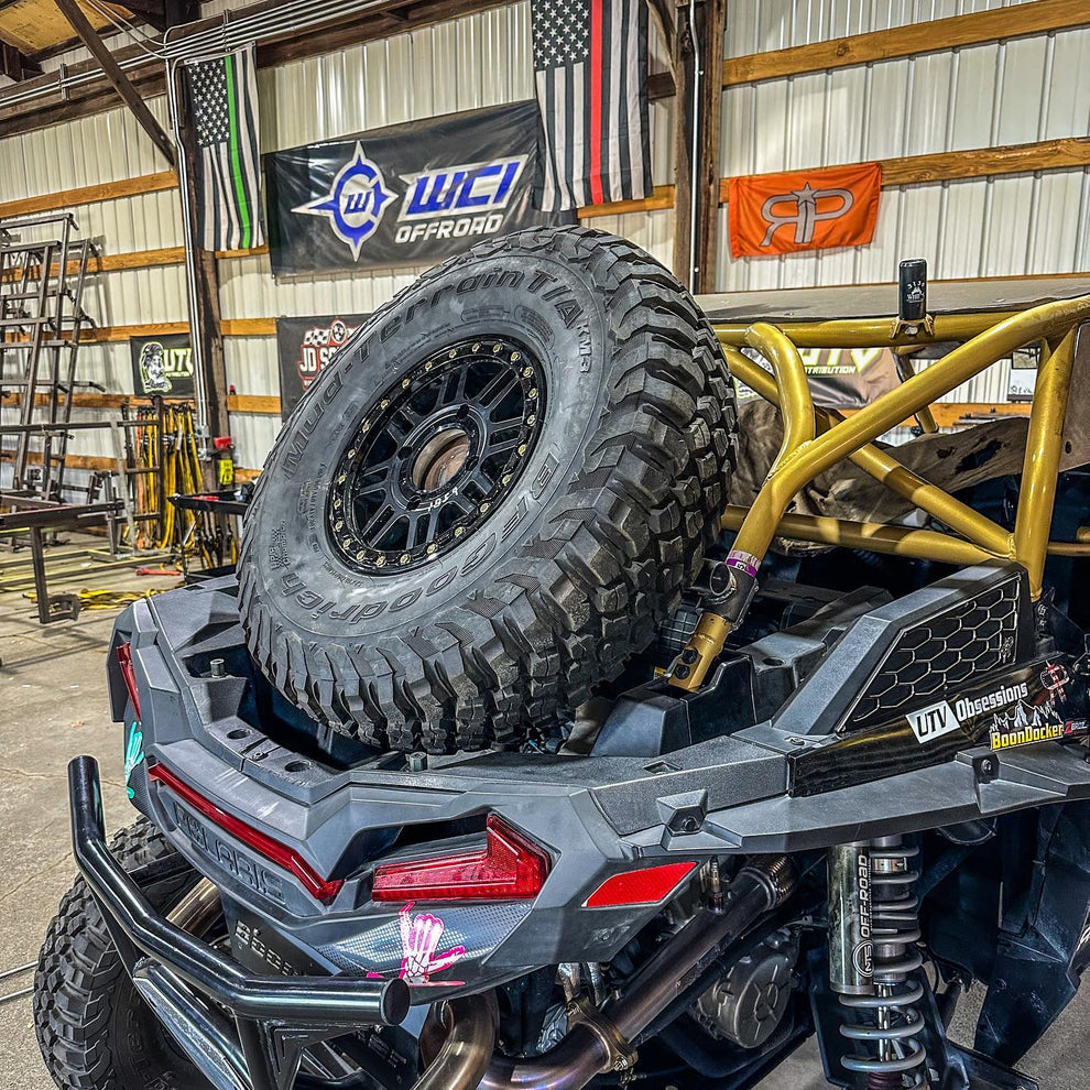 WCI RZR Spare Tire Carrier – WCI OFFROAD